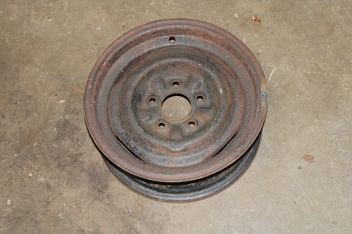 1963-1964 Corvette Original 15x5.5 Steel Wheel 5x4.75" Bolt Pattern for ...