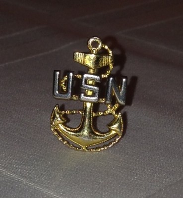 VINTAGE USN UNITED STATES NAVY STERLING SILVER PIN | eBay