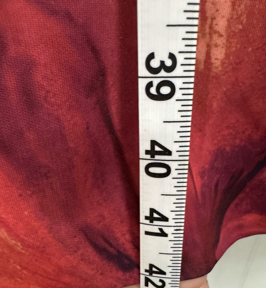 Ted Baker Size 2 Body Con Red Orchid Dress | eBay