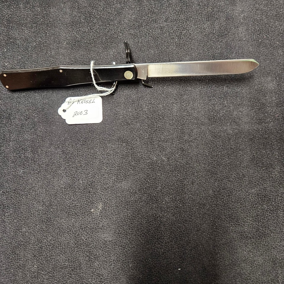 AG Russel knife Very Nice! tang marked AG Russel Lowell, AR. | eBay