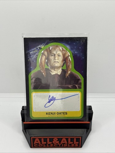 Topps Journey to Star Wars Force Awakens Autograph Kenji Oates as ...