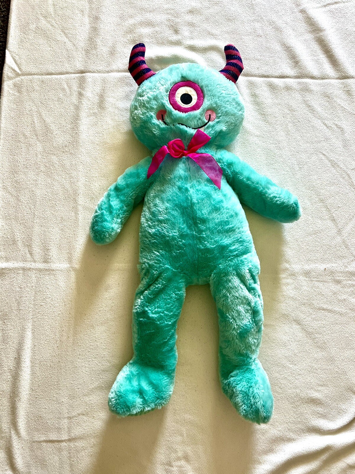 One Eyed Blue Monster 38” Plush Cyclops Stuffed Animal | eBay