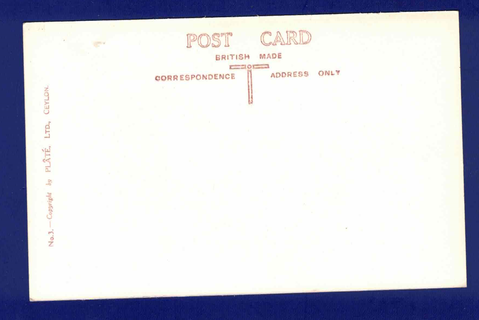 VTG. POSTCARD MONSOON WAVE ON BREAKWATER COLOMBO CEYLON SRI LANKA | eBay