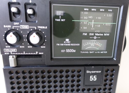 SONY Shortwave Radio ICF-5500 Sky sensor 3 band Receiver FM MW SW ...