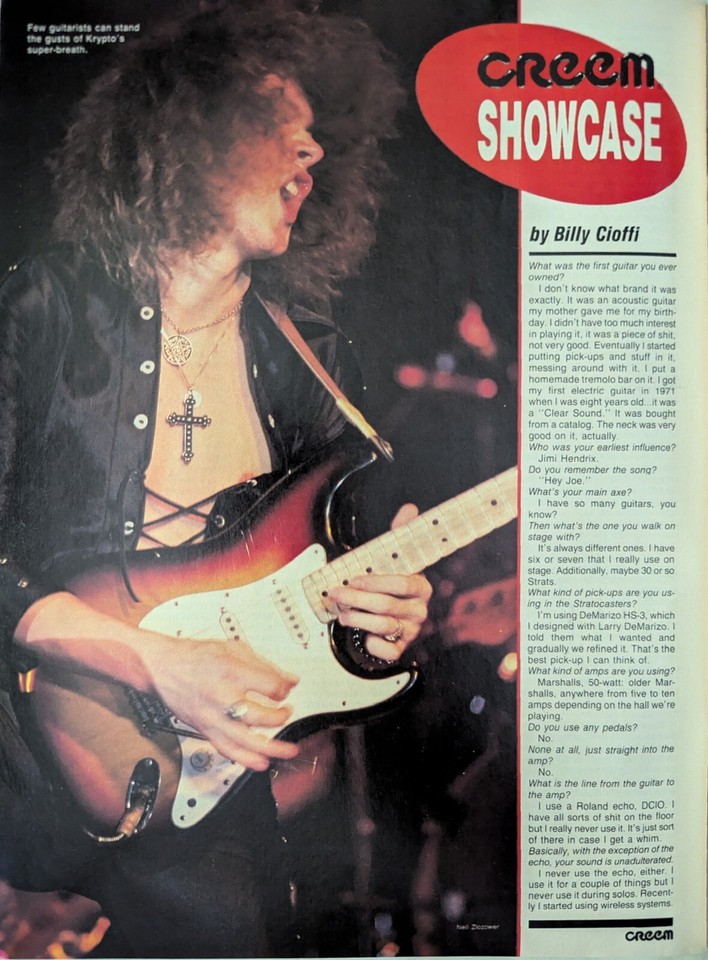 Creem Magazine September 1985 Robert Plant, Giuffria, Sade, R.E.M ...