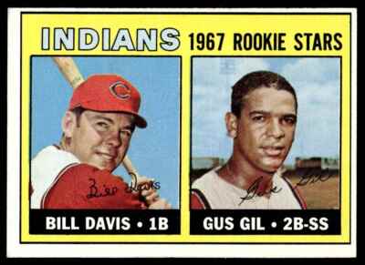 1967 Topps Bill Davis/Gus Gil RC Cleveland Indians #253 * | eBay