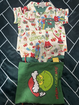 Peter Alexander Christmas Grinch pj set Baby size 6-12 Months BNWT ...