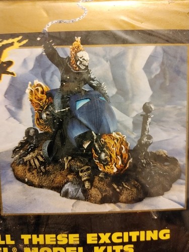 Ghost Rider Model Kit 1996 Toy Biz Marvel Comics Mint Sealed Great ...