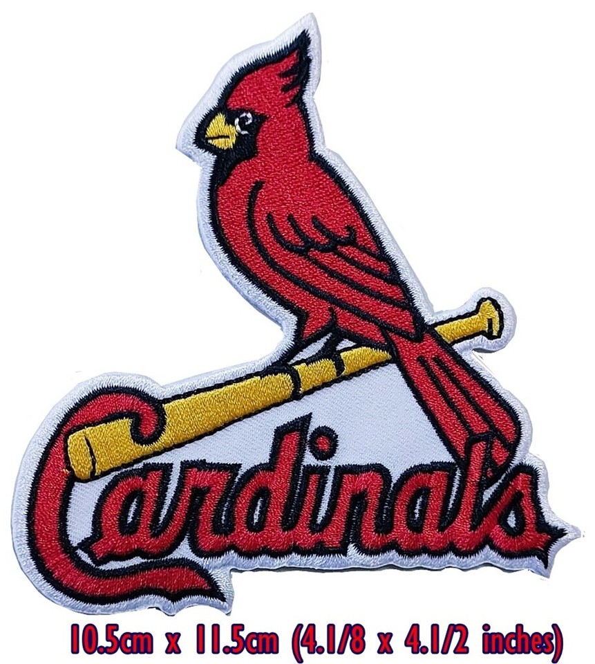 St. Louis Cardinals Baseball⚾Embroidery Patches MLB-Iron, Sewing on ...