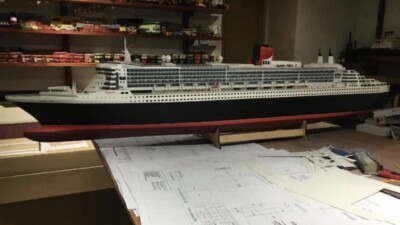 Graupner Queen Mary 2 , 1/200 Model Ship R/C Mint Boxed | eBay UK