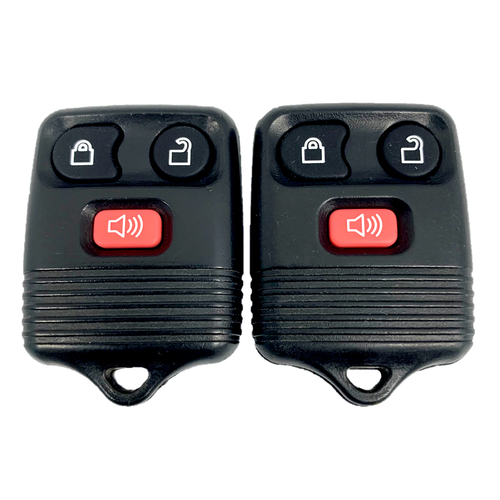 2 OEM Ford Keyless Remotes *New Pads* 3B For Ford F-150 250 350 450 ...