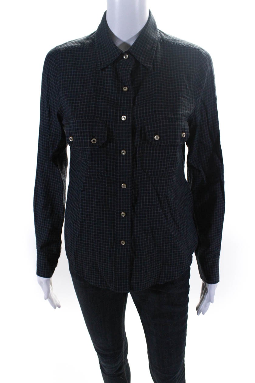 Etoile Isabel Marant Womens Cotton Window Pane Print … - Gem