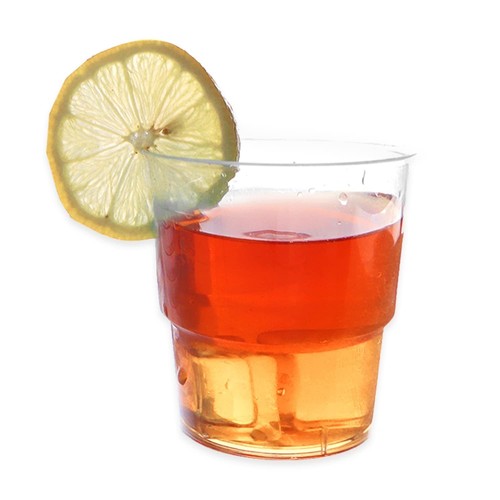 6oz(180ml) Crystal Clear Hard Plastic Glass 200 Ct, 6oz Thick ...