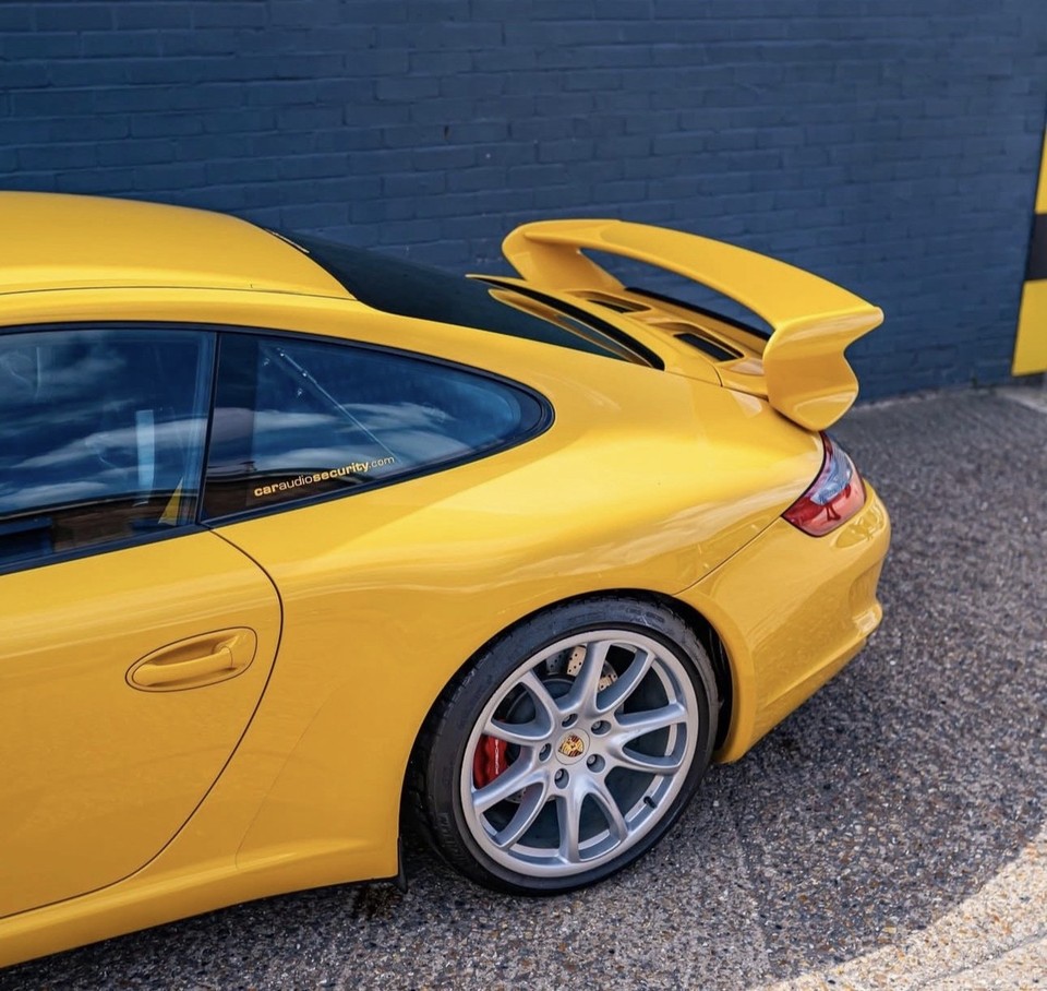 All Carbon Fiber GT3 Rear Trunk Spoiler Wing For 2004-12 Porsche 911 ...