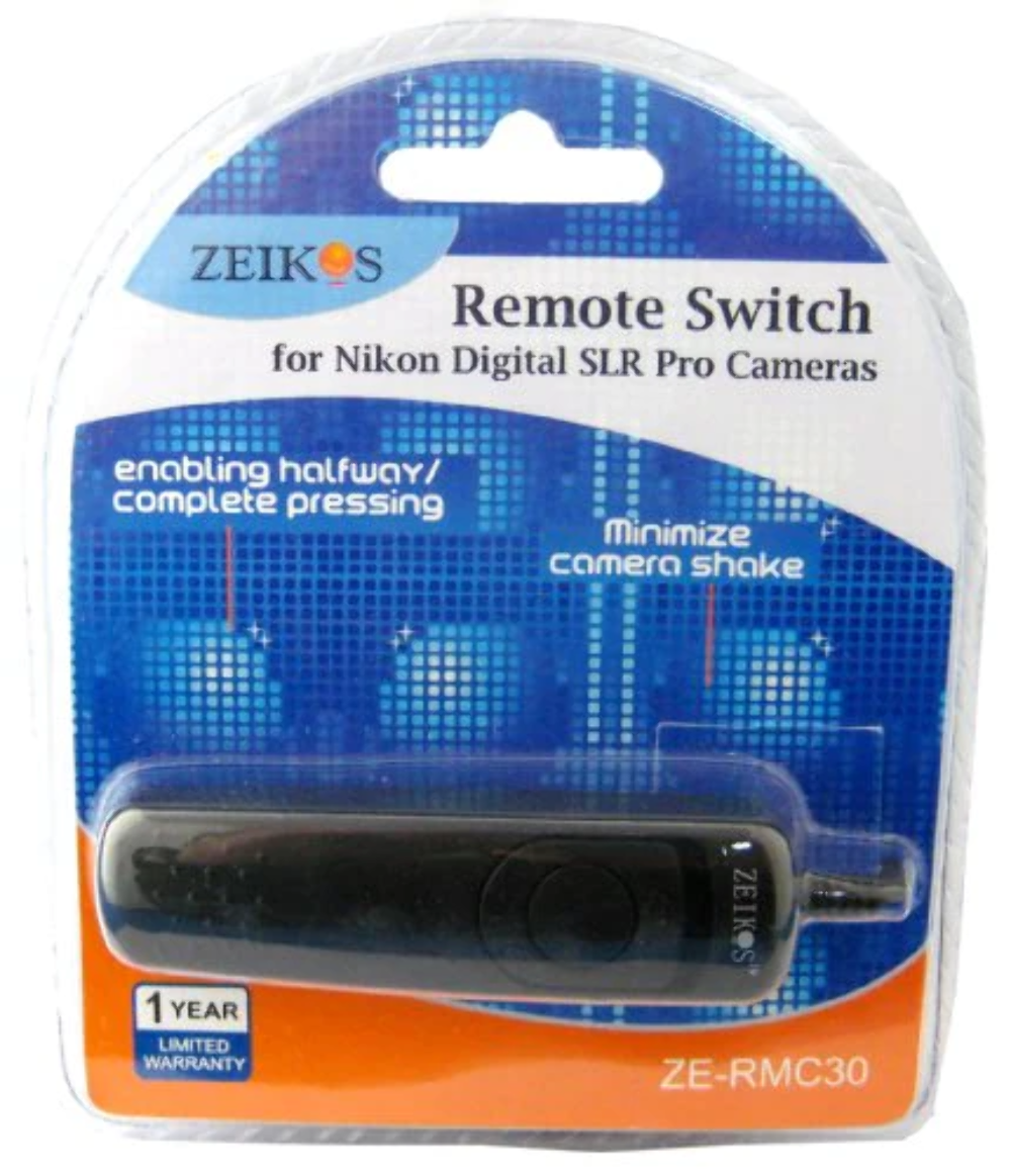 Zeikos ZE-RMC30 Remote Switch for Nikon for sale online | eBay