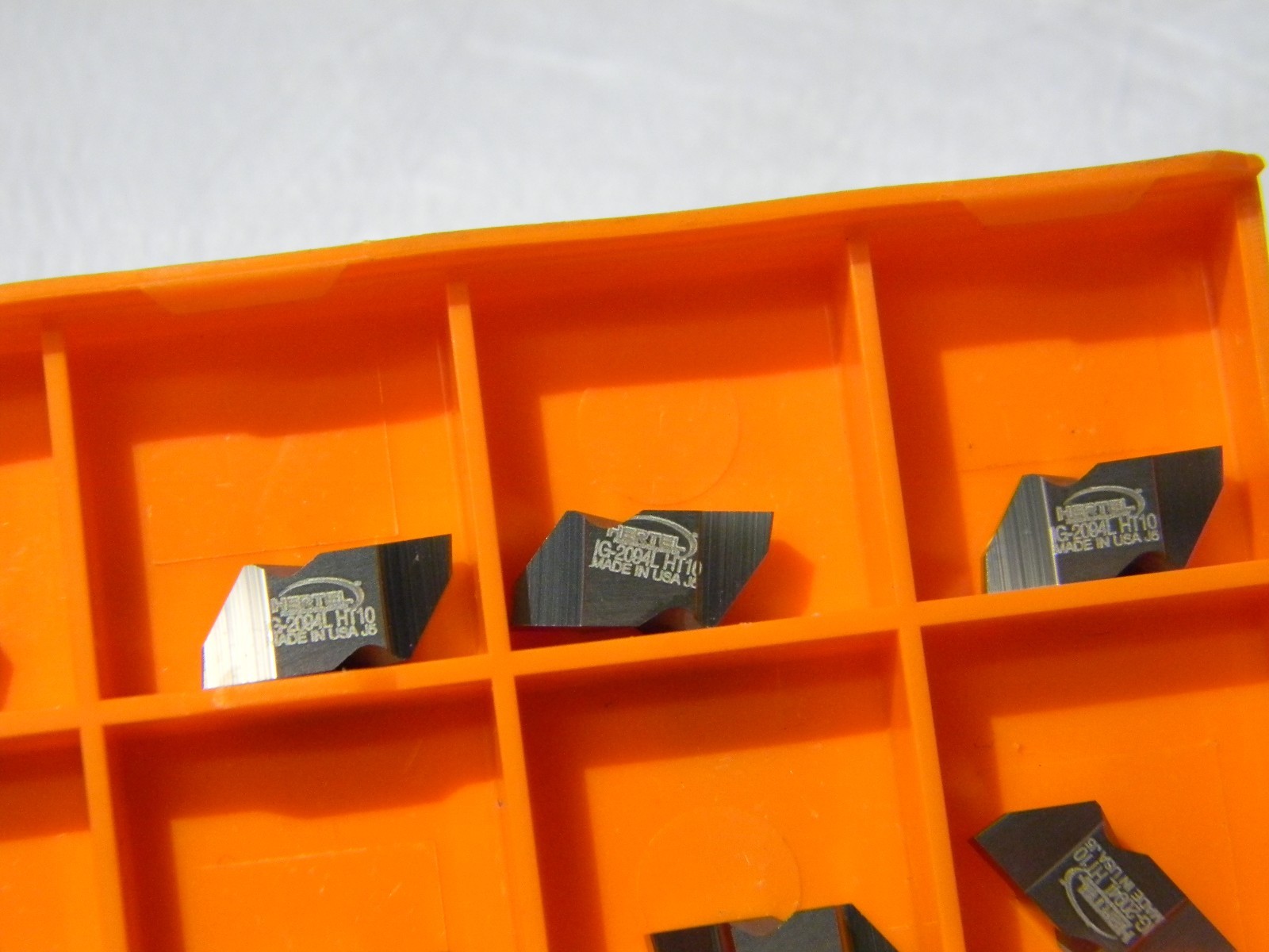 Hertel Carbide Double Grooving Inserts IG2094 Grade HT10 Qty 8 3000285 ...