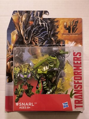 Transformers: Age of Extinction Deluxe Dinobot Snarl 2014 NEW! MOC MISC ...