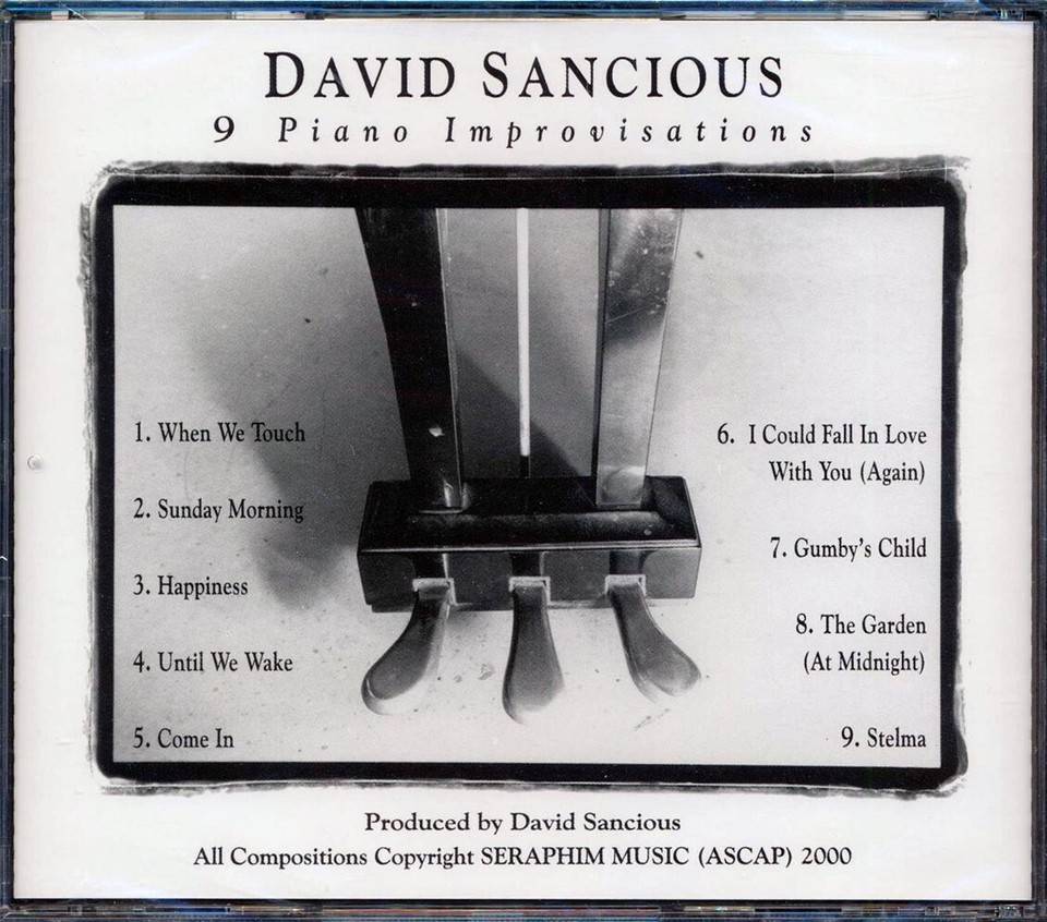 CD David Sancious - 9 Piano Improvisations | eBay