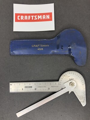 Protractors - Vintage Craftsman