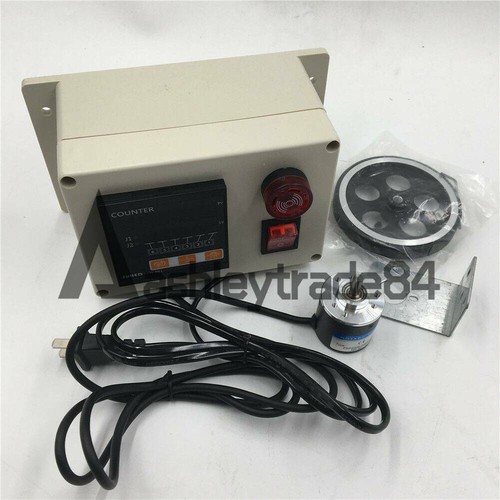 Meter Electronic Encoder Wheel Roll Measure Length Record 100ppr ...