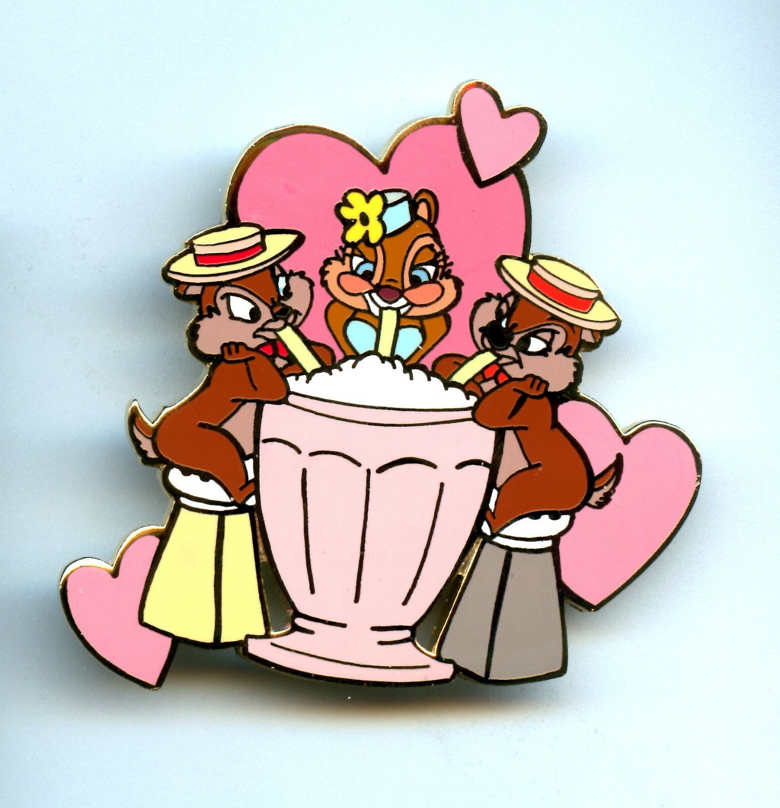 DA Disney Auctions Valentine Duos Chip Dale & Clarice Jumbo LE 100 Pin ...