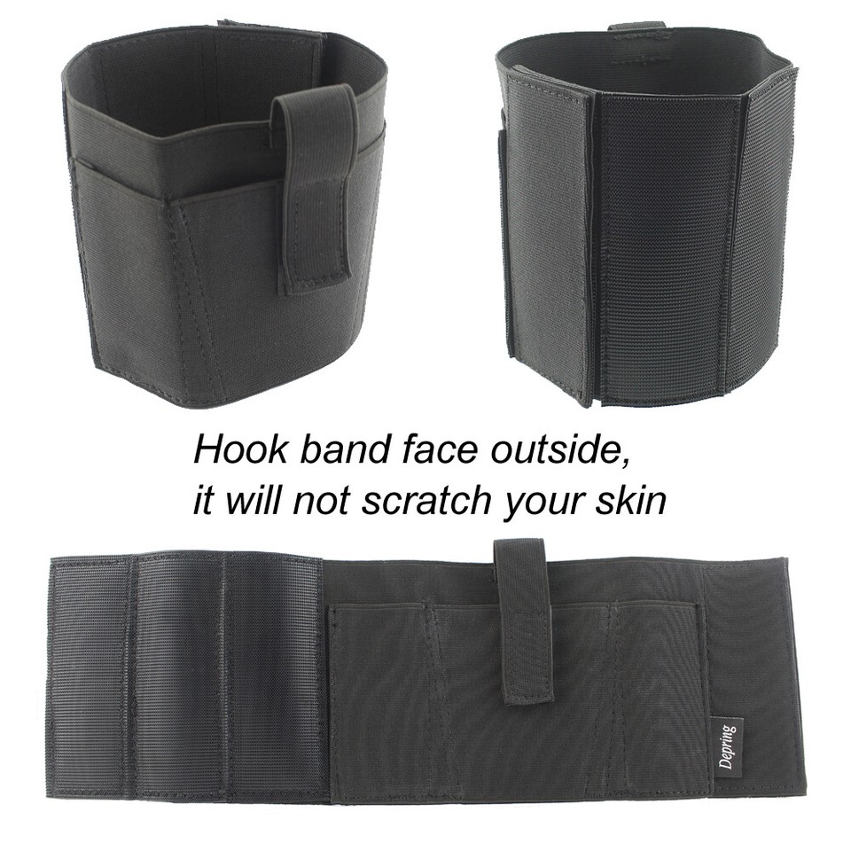 Tactical Ankle Gun Holster Concealed Carry Ankle Pistol Holster with 2 ...