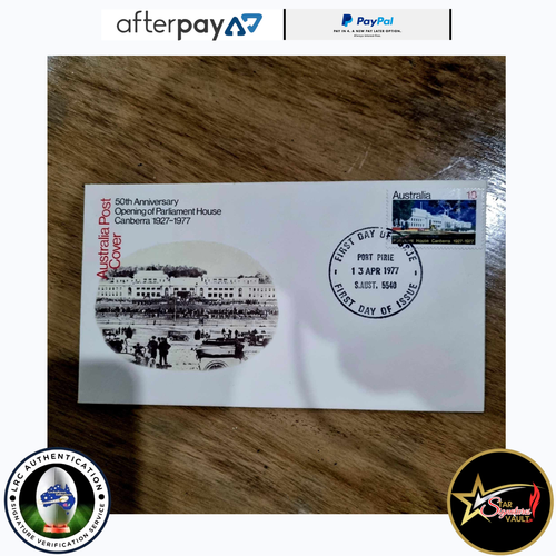 1977 50th Anniversary Opening Parliament House Canberra Pictorial Rare ...