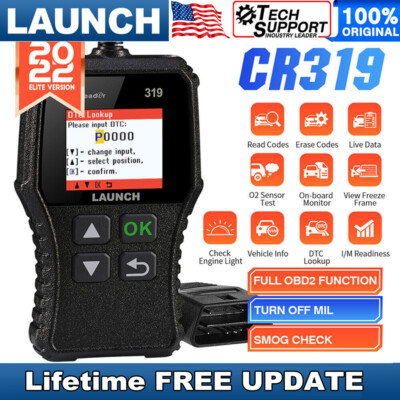 Car Vehicle Engine Fault Diagnostic Tool OBD2 Code Reader Automotive ...