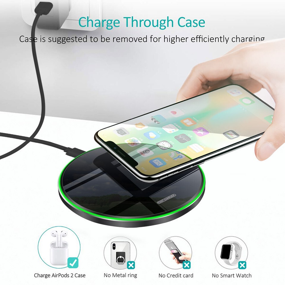 30W Fast Wireless Charger Mat Charging Pad For Motorola Moto Razr 60 ...