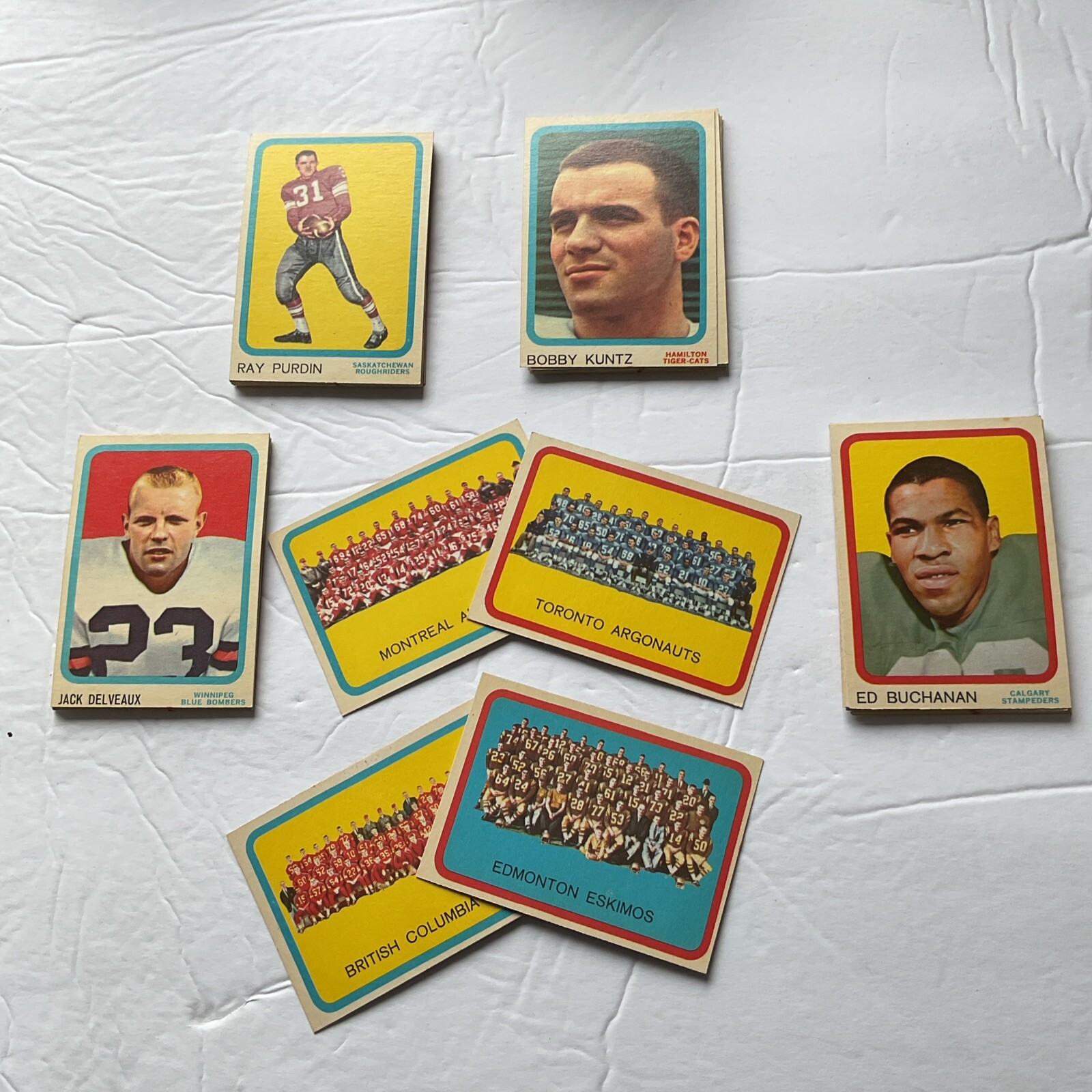 1963 TOPPS CFL Lot of 39 Cards, EX/NM, Team Cards, Stars | eBay