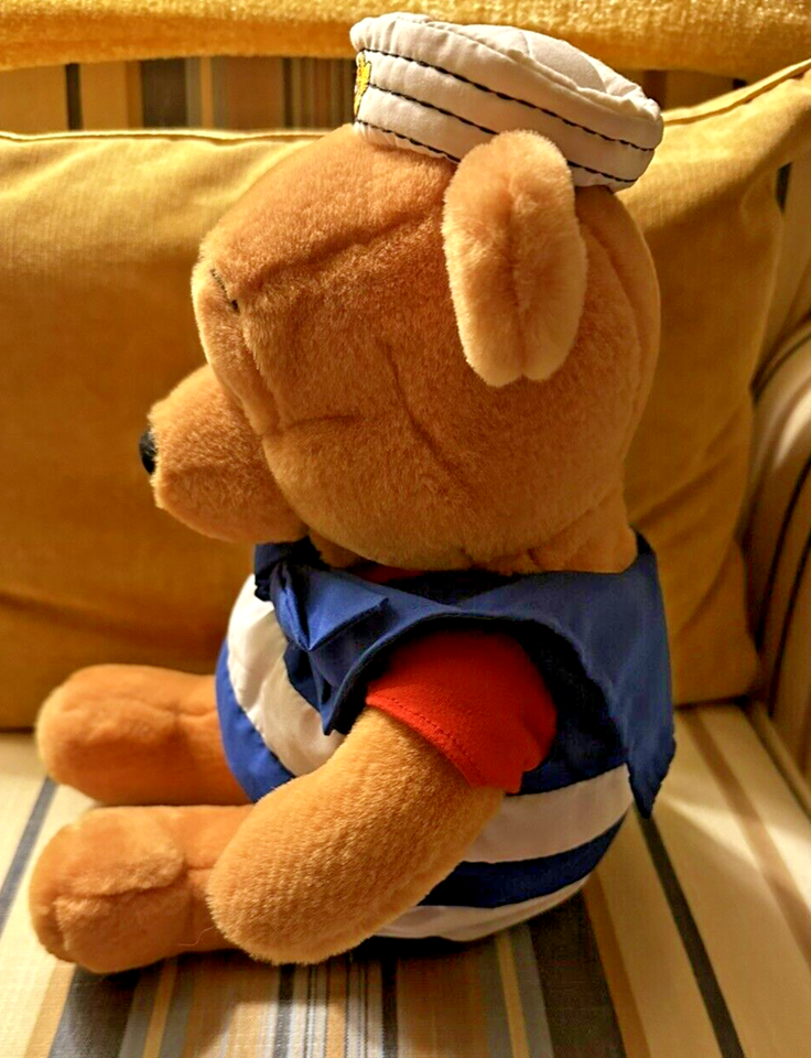 Vintage Disney Nautical Sailor "WINNIE THE POOH" Plush Toy 15 in | eBay