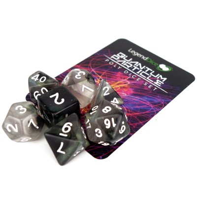 RPG Dice Set - Poly Dice Set - Particle UV Glow - Explosion | eBay UK