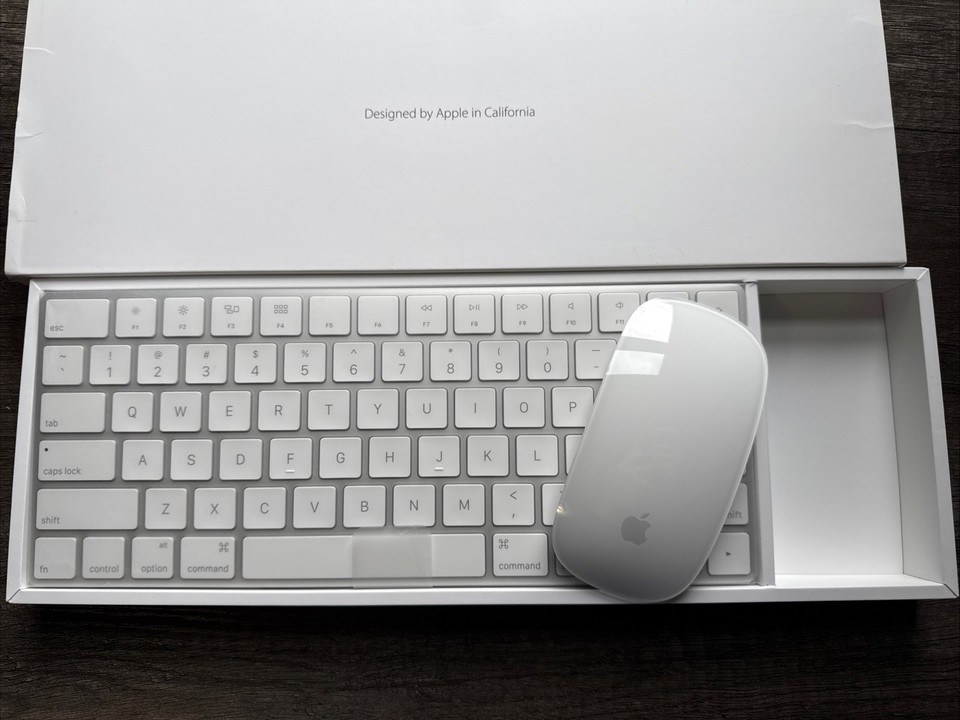 Apple Mac Wireless Keyboard (A1644) and Magic Mouse (A1657) Combo | eBay