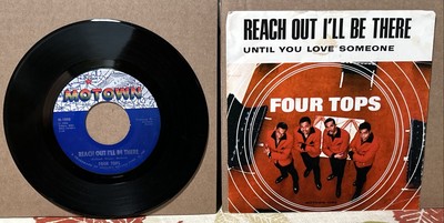 EX • The Four Tops “Reach Out I'll Be There/Until you love” 7” 45 ...