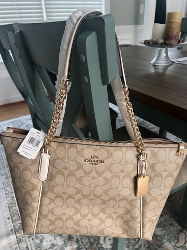 NWT Coach Ava Chain Tote | eBay