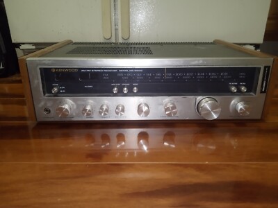 Vtg. Kenwood KR-5600 AM FM Stereo Tuner Receiver Tested Works Perfectly ...