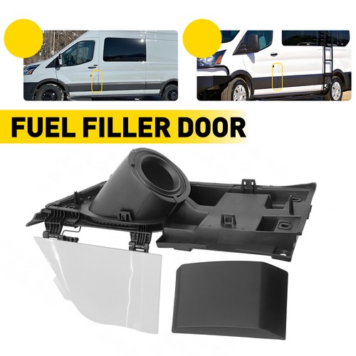 Fuel Gas Tank Door Cover Filler Assembly For Ford Transit Van 150 250 ...