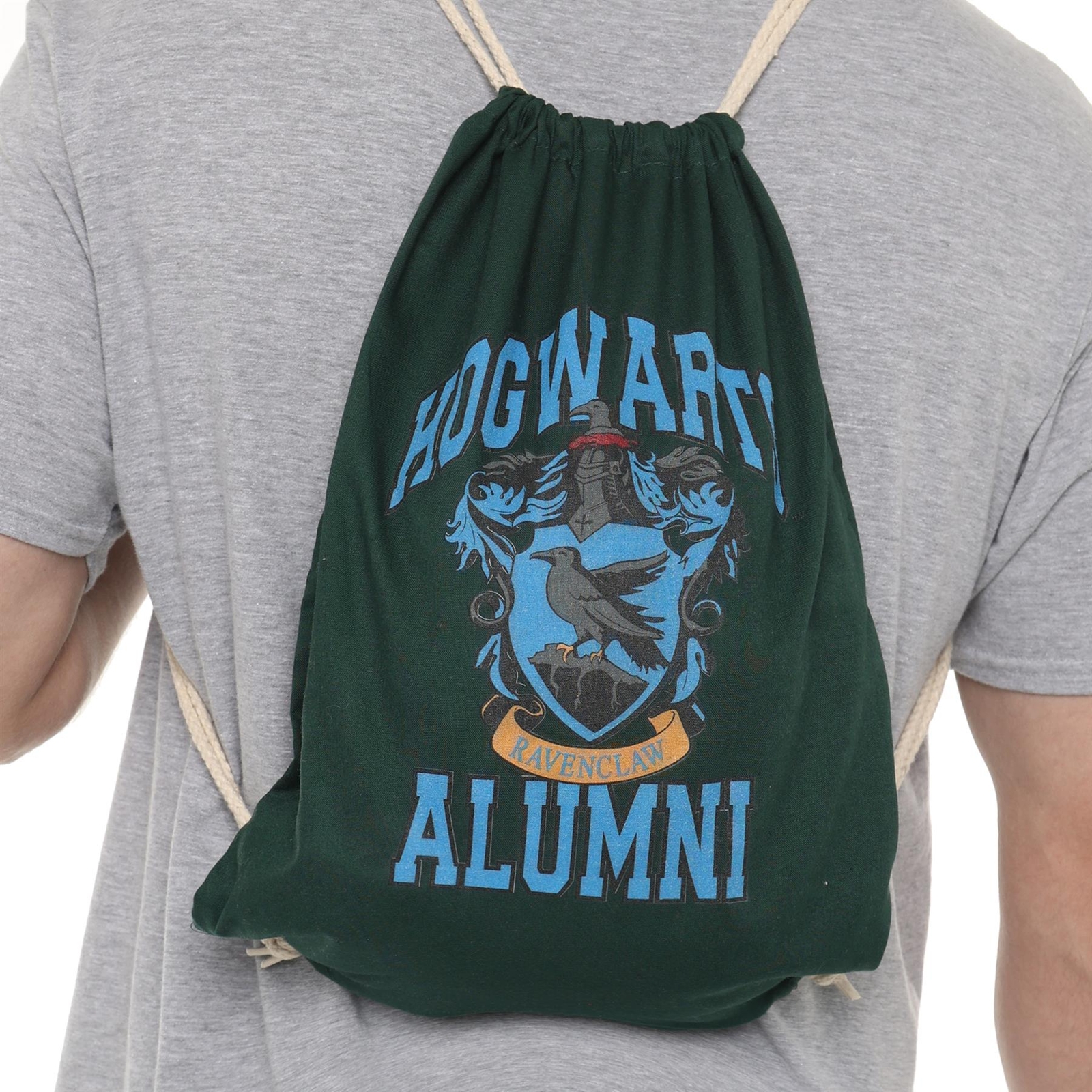 Harry Potter Drawstring School Sports Gym Style Bag Ravenclaw Alumni ...