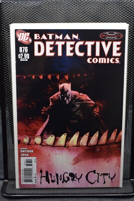 Batman Detective Comics #876 Jock Cover DC 2011 Scott Snyder Hungry ...