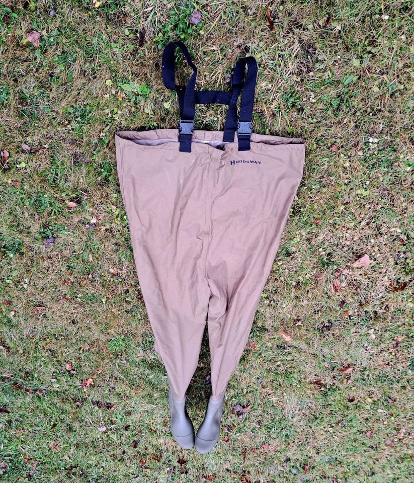 Hodgman Men 11 Tan Adjustable Strap Mackenzie Chest Bootfoot Fishing ...