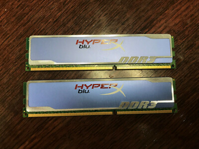 Kingston HyperX Blu HS 8GB Kit (2x4GB) DDR3 PC3-10600 KHX1333C9D3B1K2 ...