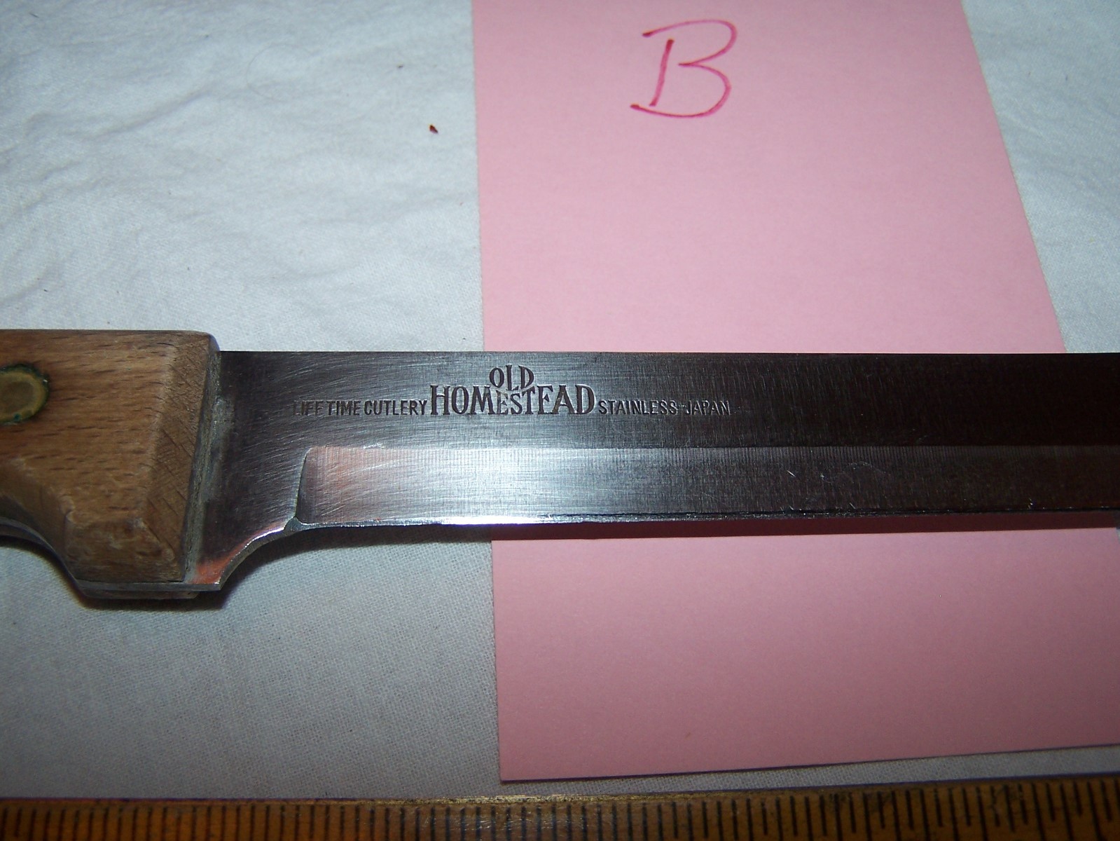 Vintage LIFETIME CUTLERY OLD HOMESTEAD Knife JAPAN - Lot B | eBay