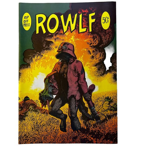 ROWLF (1971) Rip Off Press Underground Comic - Richard Corben Cover VF ...