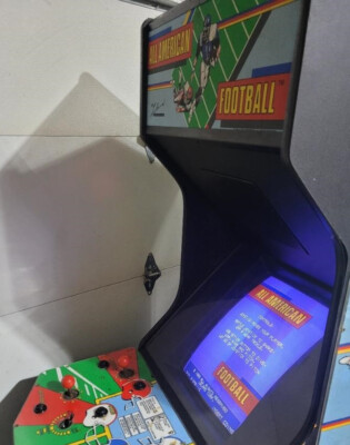 ALL AMERICAN FOOTBALL ARCADE MACHINE by LELAND 1989 (Excellent ...