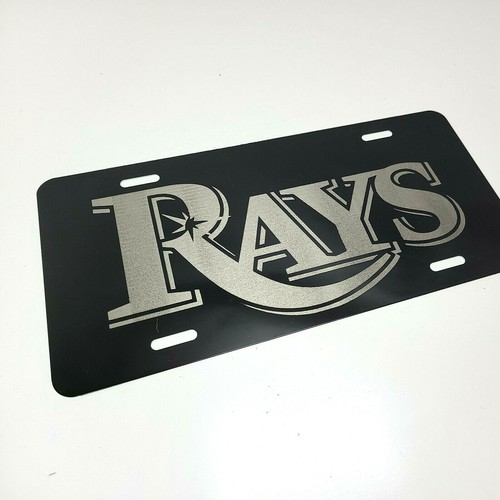 Tampa Bay Ray's aluminum license plate laser etched car front tag sign ...