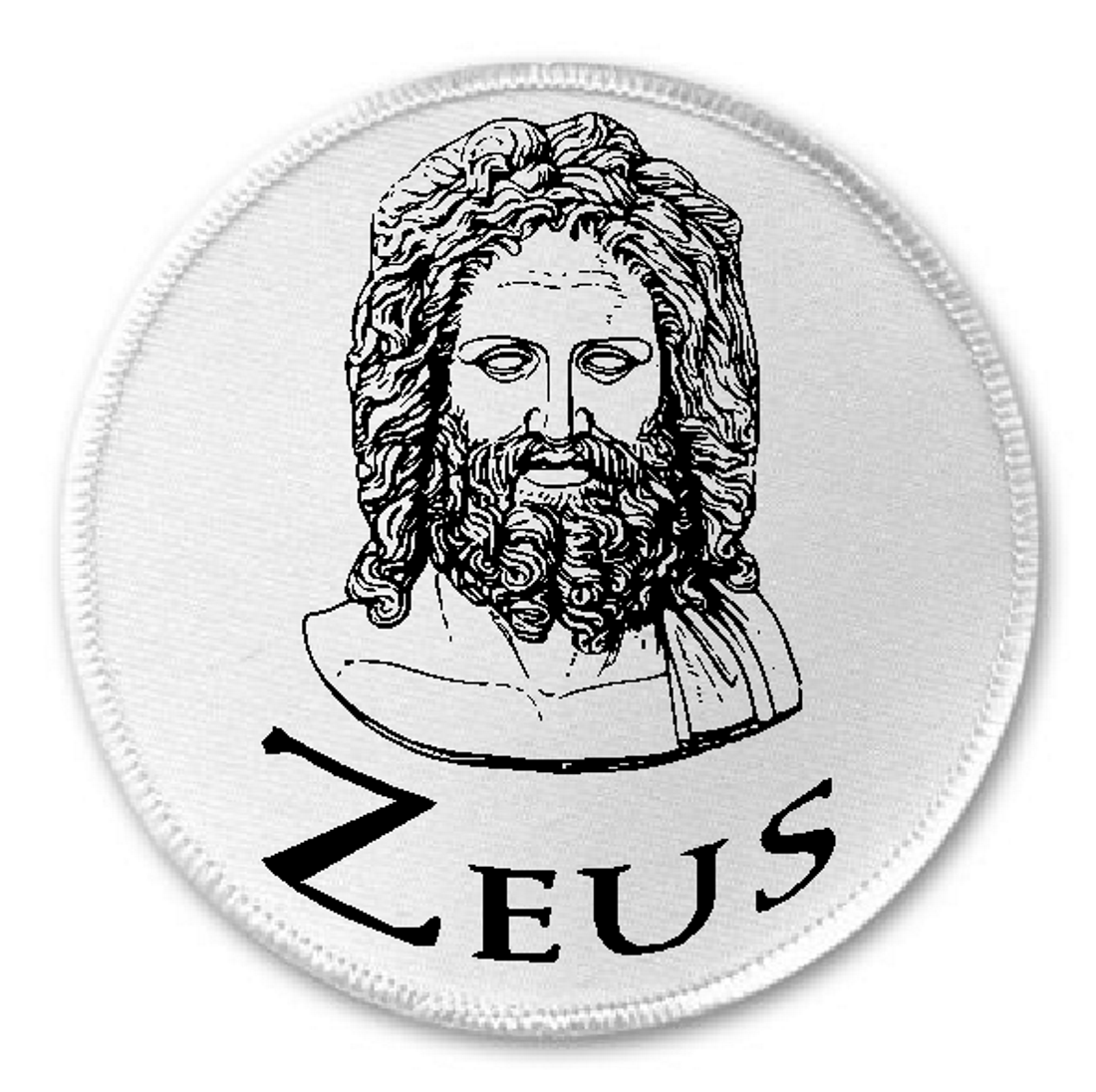 Zeus - 3" Sew/Iron On Patch Greek Greece God Ancient | eBay
