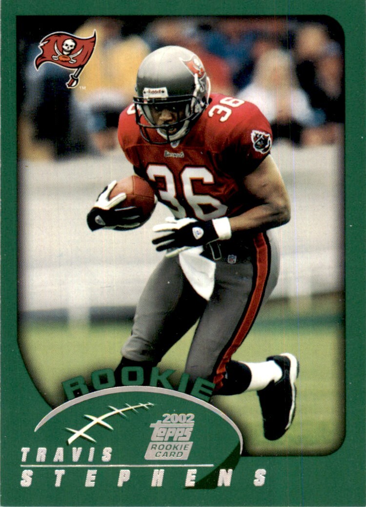 2002 Topps Travis Stephens Rookie Tampa Bay Buccaneers #368 NFL ...
