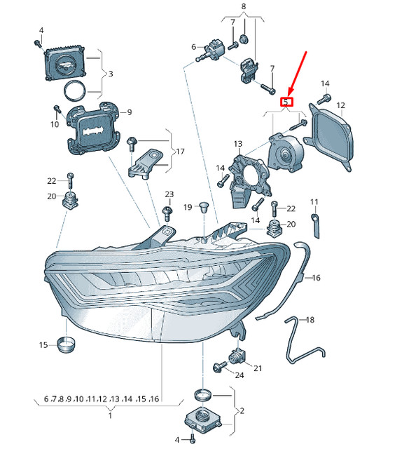 Genuine Audi Fan 4G0907463B OEM for sale online | eBay