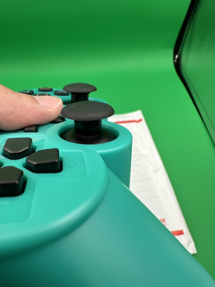 Wireless Controller For PS3 With Cool Turquoise Custom Design + Charger Included | eBay