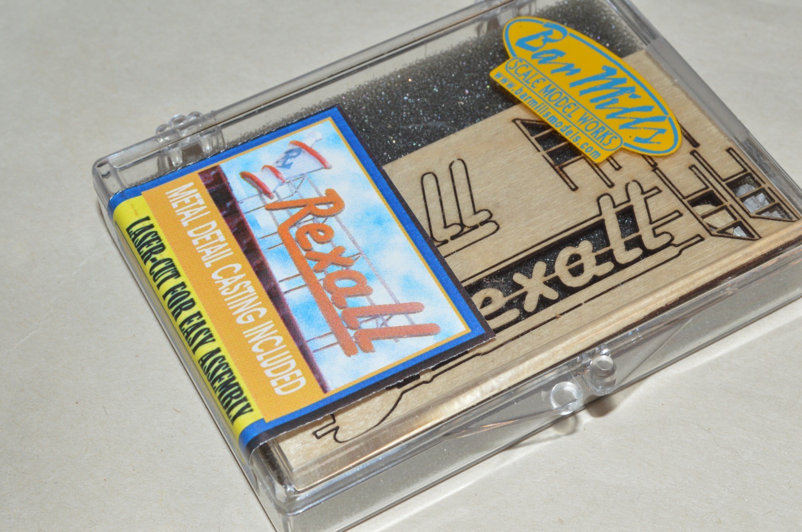 HO scale Bar Mills 0138 Rexall Drugs laser cut wood sign | eBay